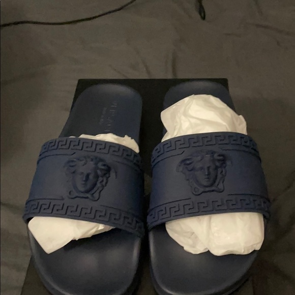 Versace | Shoes | Mens Versace Slides | Poshmark